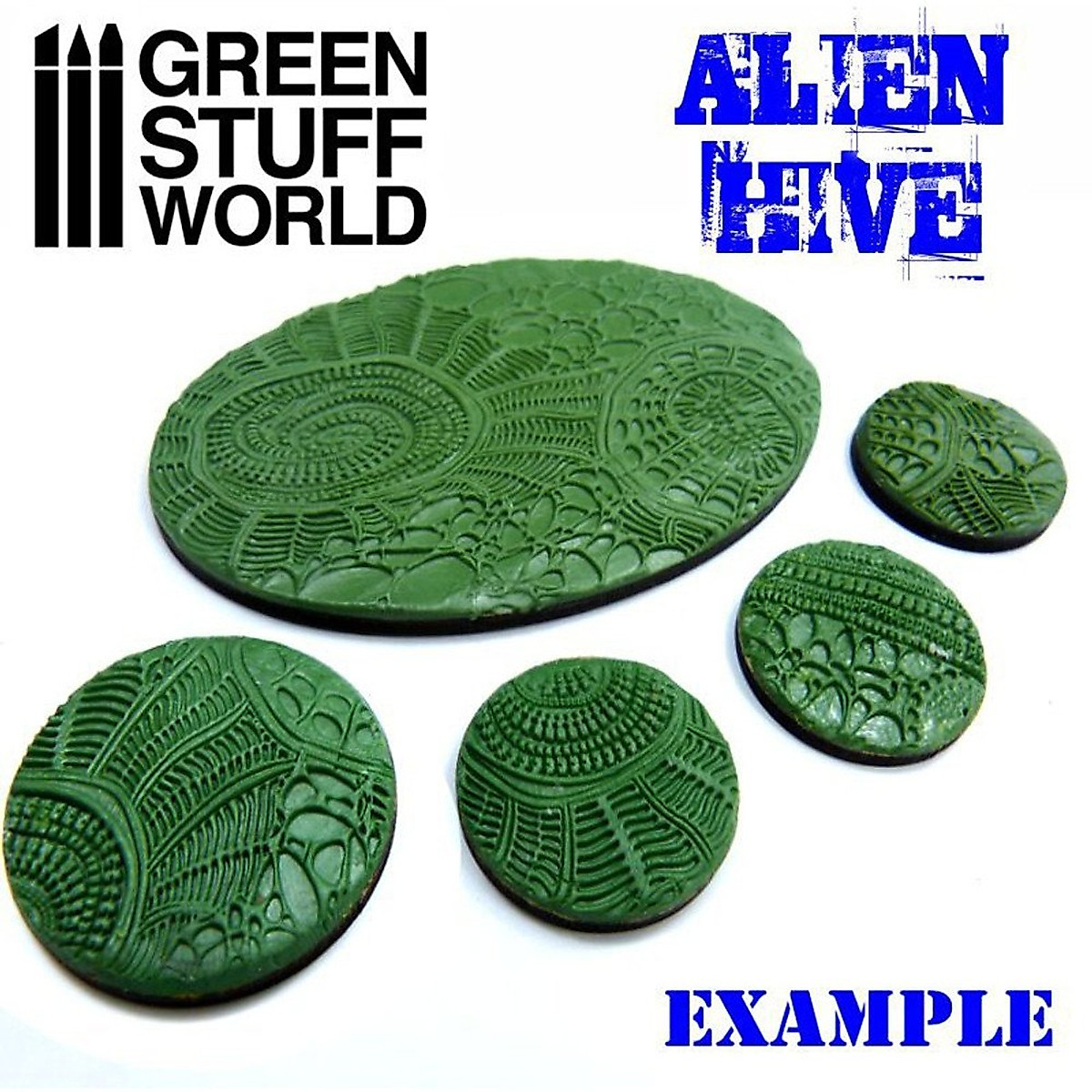 Green staff World Rolling pin Alien Tool for The Abode Miniature GSW-99
