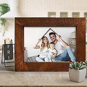 MY VINTAGE FINDS Rustic Picture Frames Farmhouse Photo Frame Wood 4x6