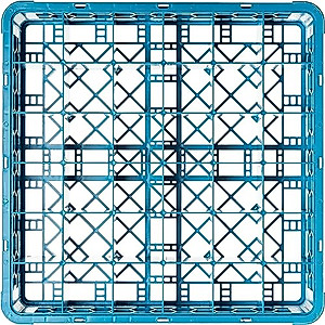 Soro Essentials- 36 Compartment Polypropylene Glass Rack Blue Color- Glass Rack for Kitchen Counter Durable Kitchen Glass Rack for Glassware Glass Drying Rack