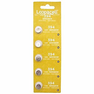 LOOPACELL 5 394-380 Button Cell Batteries 394 OX