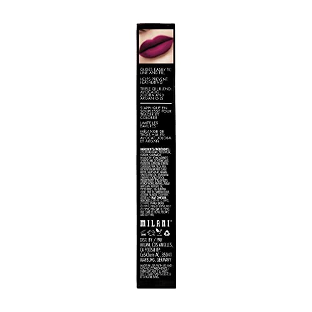 Milani Understatement Lipliner Pencil - Highly Pigmented Retractable Soft Lip Liner Pencil, Easy to Use Lip Makeup