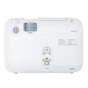 NEC Display Solutions NP-P420X 1024 x 768 4200 Lumens LCD Entry-Level Professional Installation Projector 2000:1 Front, Rear, Ceiling RJ45