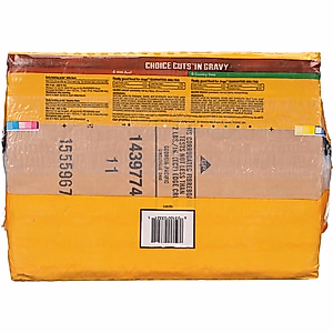 PEDIGREE CHOICE CUTS IN GRAVY Adult Canned Soft Wet Dog Food Variety Pack, with Beef and Country Stew, 13.2 oz. Cans (Pack of 12)