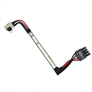 GinTai Laptop AC DC Jack Power Cable Plug in Charging Port Cable Connector Socket with Wire for MSI Pulse GL66 11UE/GL66 11UEK/GL66 11UGK(MS-1581)/Katana GF66 11UE GF66 11UG MS1581GL66 K1G-3004100-H39