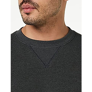 Carhartt mens Midweight Crewneck (Big & Tall) Sweatshirt, Carbon Heather, X-Large Big Tall US