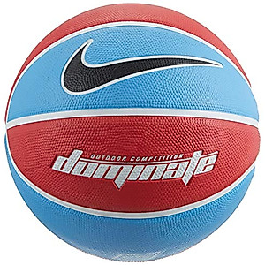 Nike Unisex - Adult Dominate 8P Basketball, University Blue/White/Black, 7