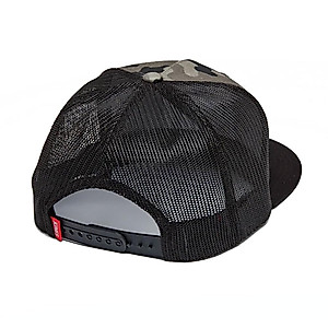 Kimes Ranch Adjustable Snapback Hats Sparky Trucker Caps/Work Wear Brown