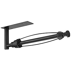 DEKAVA Paper Towel Holder Under Cabinet, Adhesive Paper Towel Holder Wall Mount with Damping Effect for Kitchen