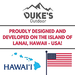 Duke's Outdoor Rock Climbing Holds Set for Kids - 25 Rock Climbing Wall Grips for Indoor & Outdoor Play Set, 8 Foot Knotted Climbing Rope, Chalk Bag & 3 DIY Videos