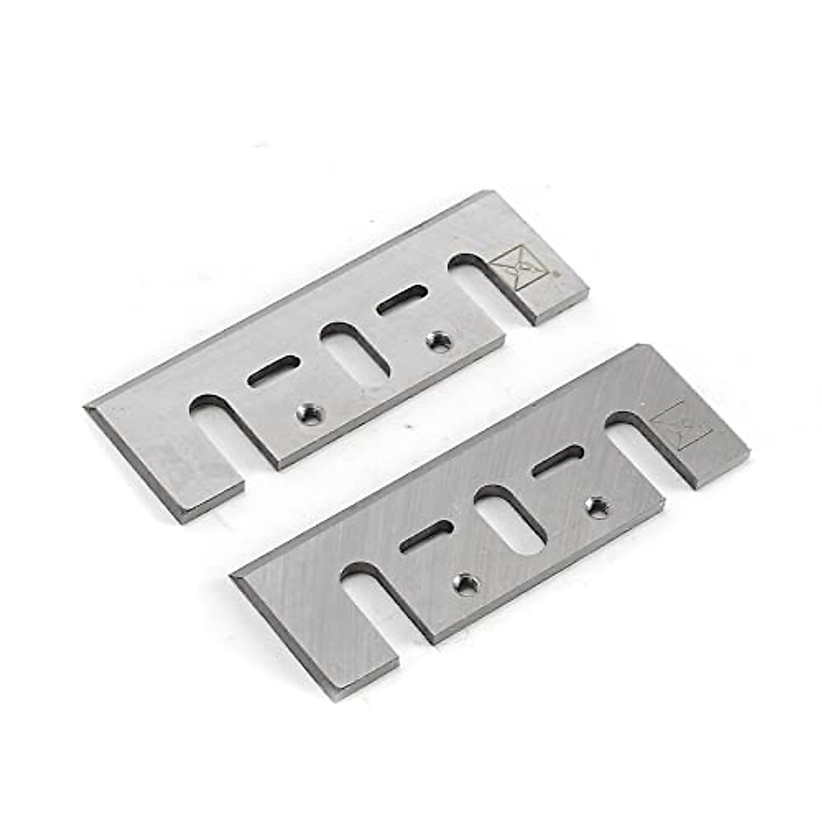 Tool parts replace for Machine Surfaces Silve 0 4 Ra Finish 2x 3-1/4" 82mm Planer Blade Cutter for M-akita 1900B KP0800 D26676 DW680 Electric Planer Blade