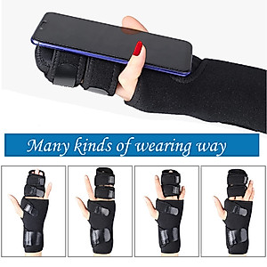 Trigger Finger Splint Finger Brace – Help Mallet Fingers or Hand Splint for Metacarpal Fractures Broken Fingers, Injuries, Arthritis, Trigger Finger, Tendonitis and Pain Relief