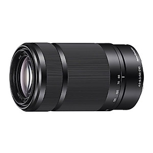 Sony E 55-210mm F4.5-6.3 Lens for Sony E-Mount Cameras (Black)