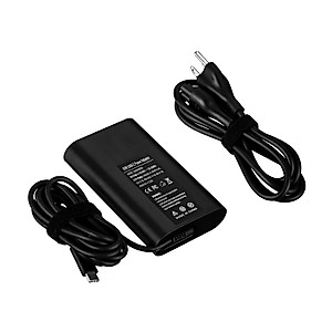 65W 20V 3.25A USB-C Power Adapter Charger for Dell LA65NM170, 2YKOF, 02YKOF, Dell XPS 12 9250, Dell Latitude 12 7275, Dell Latitude 13 7370 and Other Type C Devices