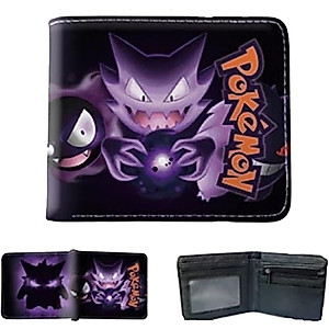 Pokemon Haunter Gengar Bifold Snap Wallet