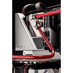 EKWB EK-HD PETG Tube, 10/12mm, 500mm, Clear, 4-pack