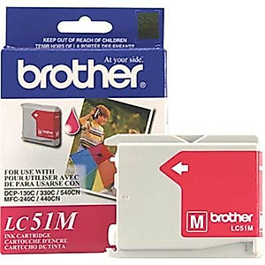 New - Magenta Ink MFC240c/440cn/665c by Brother International - LC51M