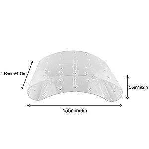 JCBIZ Acrylic Arc Lollipop Display Rack Transparent 155x110mm 20 Holes Clear Lollipop Stand Cake Candy Display Rack