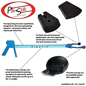 PikStik 26" Aquatong Waterproof, Light Weight, Durable Reacher, Blue