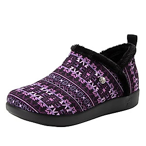 Alegria Womens Cozee Santa Fe Berry Slipper 9.5-10 M US