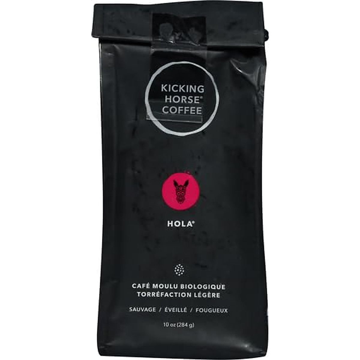 Kicking Horse Coffee, Hola, Light Roast, Ground, 10 oz
