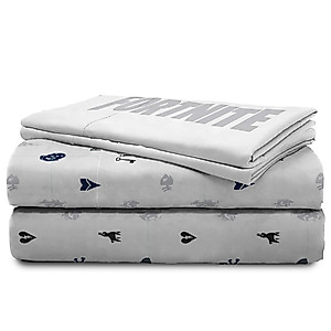Jay Franco Fortnite Boogie Bomb 11-Piece Full Bedding Bundle- Includes Bed Set, Sheet Set