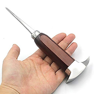 Ice Pick Stainless Steel, Ice Picks for Breaking Ice, Ice Chisel with Wood Handle, Ice Picks for Kitchen, Bars, Bartender, Best Ice Carving Tools