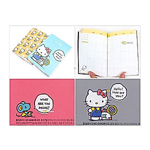 Sanrio Hello Kitty Sweet Kitty Small Diary Scheduler Planner (Blue)