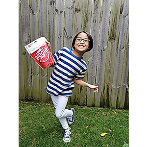 YumEarth Organic Giggles Chewy Candy - Allergy Friendly (Top 9 Free), No Artificial Dyes or Flavors, Non GMO, Gluten Free, Vegan - Individually Wrapped Fruity Snack Packs - 0.5 Ounce (Pack of 10)