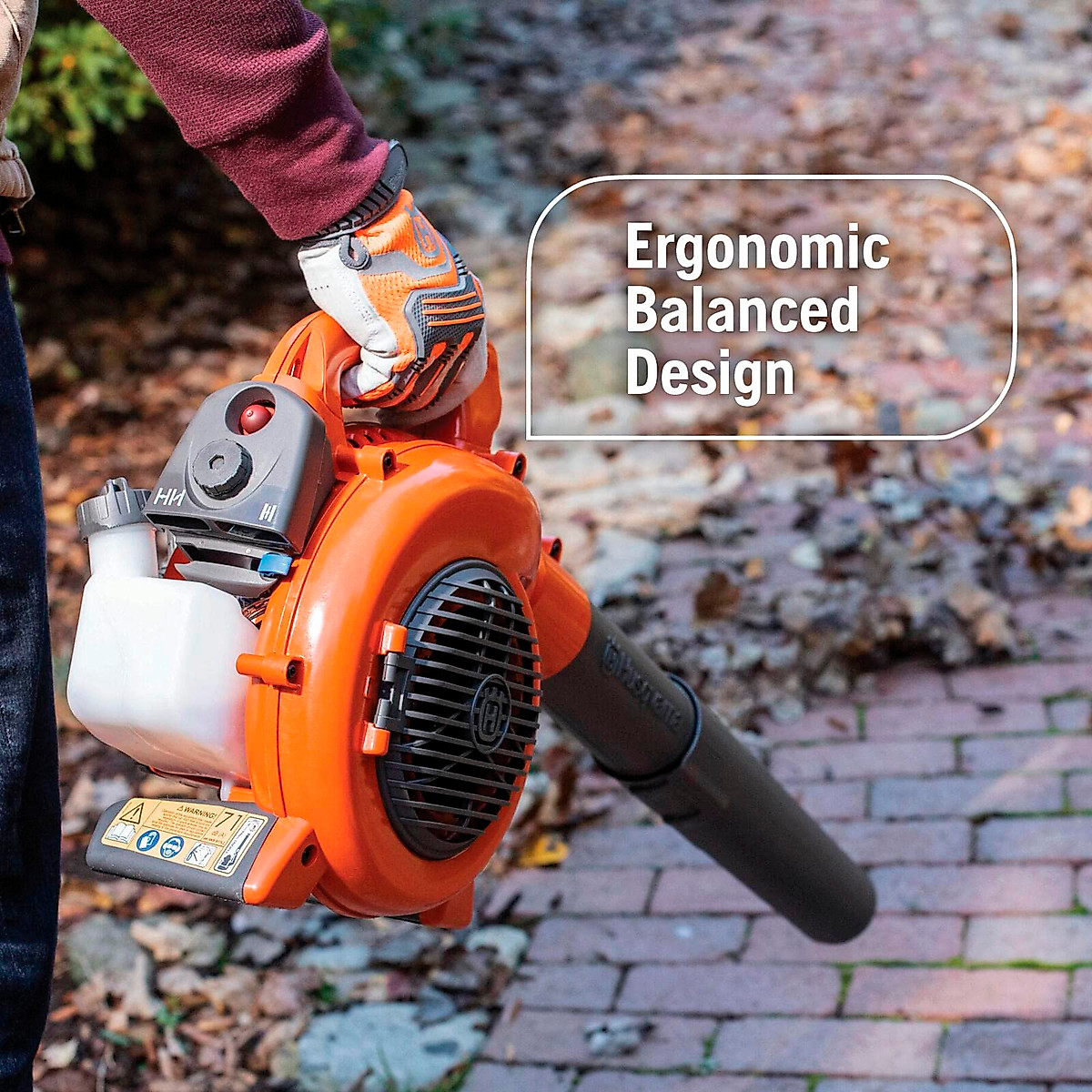 Husqvarna 125BVx, 28cc 2-Cycle Gas 425 CFM 170 MPH Handheld Leaf Blower/Vacuum - 952711902