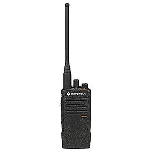 6 RDU4100 - UHF 4 Watt 10 Channel Heavy Duty Two Way Radios & 1 RLN6309 6 Radio Charger by Motorola Solutions - for Business Use