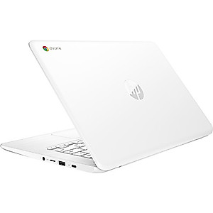Newest HP 14-inch Chromebook HD SVA (1366 x 768) Touchscreen, Intel Dual Core Celeron N3350 1.1GHz, 4GB DD3L RAM, 16GB eMMc Hard Drive, Bluetooth, HDMI, Stereo Speakers, HD Webcam, Google Chrome OS