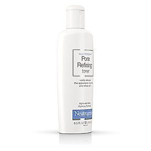 Neutrogena Pore Refining Toner, Alpha and Beta Hydroxy Formula, 8.5 Ounce (Pack of 3)