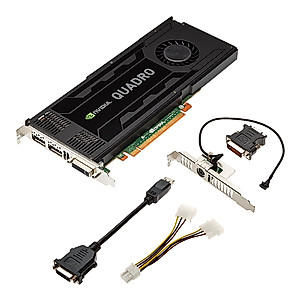 PNY NVIDIA Quadro K4000 3GB GDDR5 GPU Memory Graphics Card VCQK4000-PB