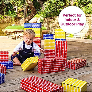Edushape Corrugated Blocks, 52 Piece
