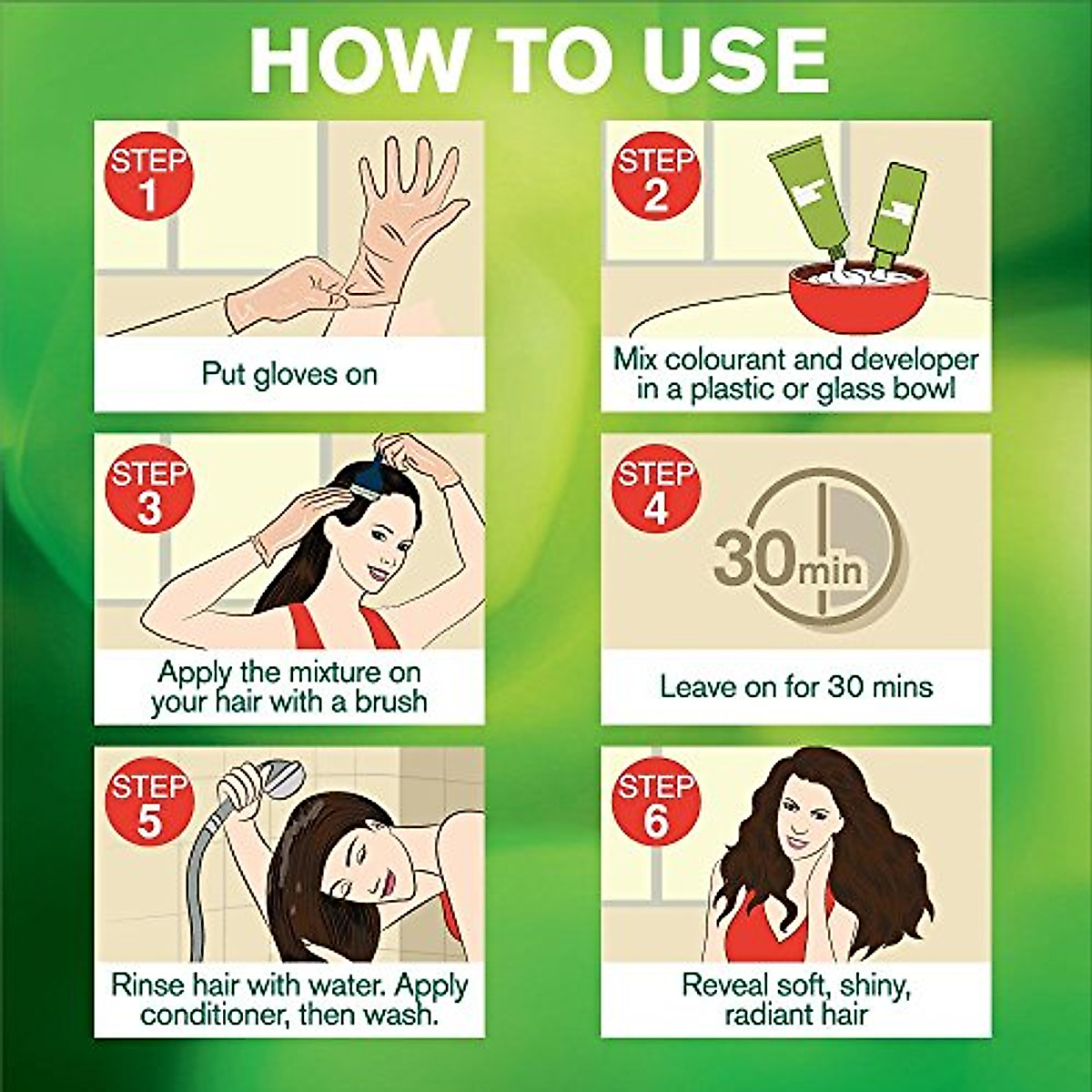 24ml+16gm-garnier Color Naturals Cream Nourishing Hair Colour Natural Black # 1