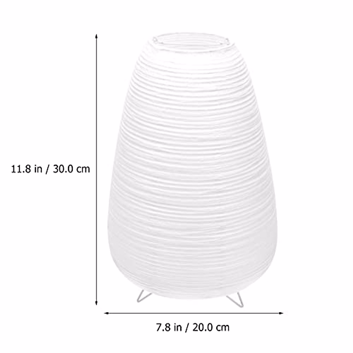 OSALADI 2 pack Rice Paper Table Japanese Lamp Paper Lamp Shade Japanese Lamps Lamp Rice Paper