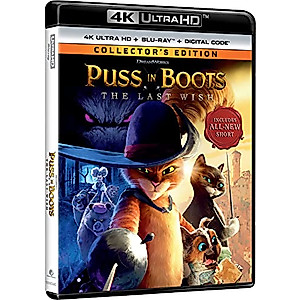 Puss in Boots: The Last Wish - Collector's Edition 4K Ultra HD + Blu-ray + Digital [4K UHD]