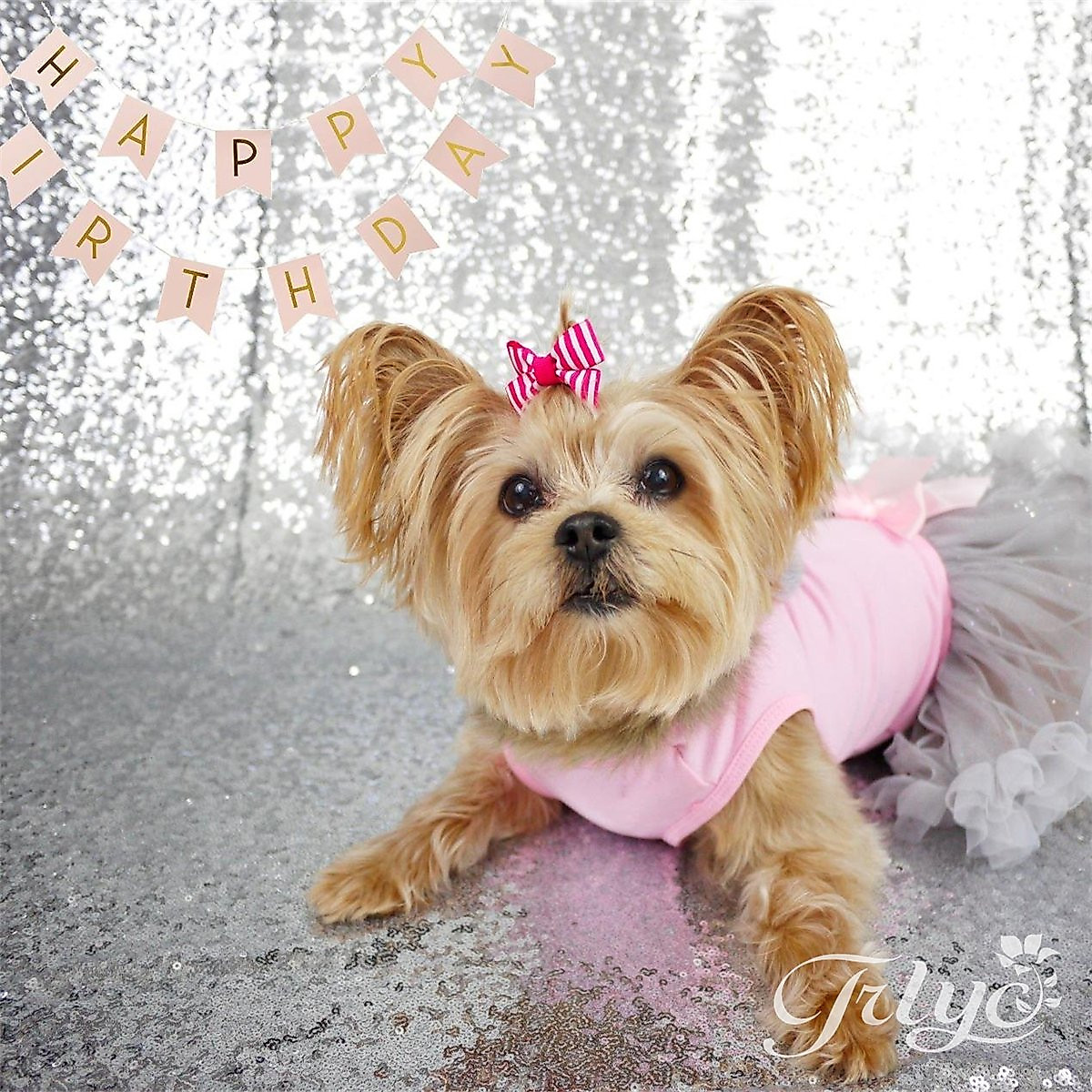 TRLYC 4Ft7Ft Silver Sequin Photo Backdrop Ceremony Background Shimmer Curtain for Wedding