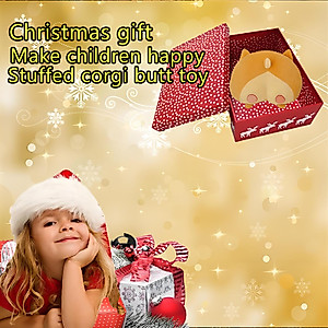 CHELEI2019 15.7" Corgi Butt Pillow Stuffed Animal Plush Hug Pillow Gift Toy for Car Sofa Cushion