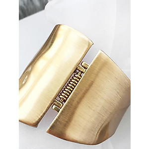 Long tiantian Gold Bracelets for Women Gold Cuff Bracelets for Women Chunky Bangle Bracelet Gold Jewelry for Women Pulseras para Mujer