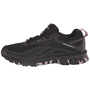 Reebok Women's Ridgerider 6.0 Hiking Shoe, Black/Pure Grey/Infused Lilac, 10