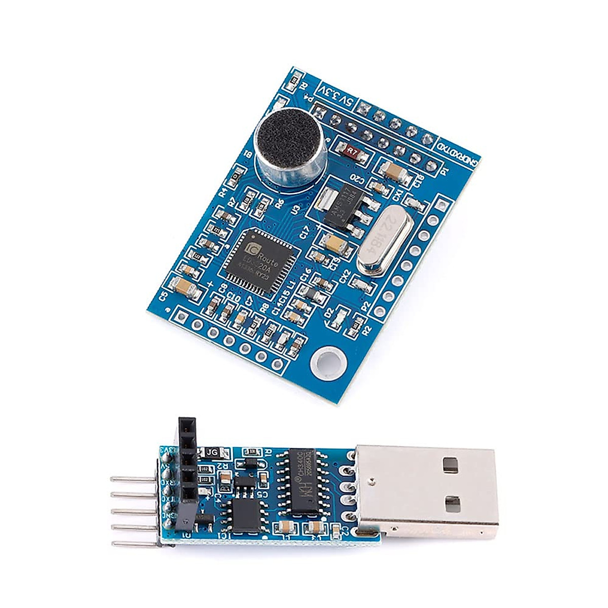 RAKSTORE LD3320A Speech Recognition Module Nonspecific Human Speech Voice Control Module Development Board
