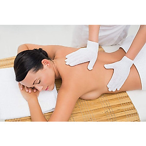 ATB 4 Pairs Exfoliating Gloves - Premium Scrub Wash Mitt for Bath or Shower - Luxury Spa Exfoliation Accessories For Men and Women