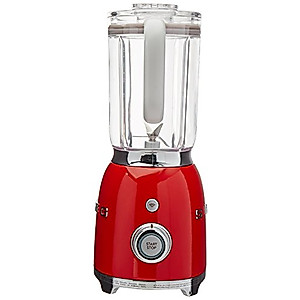Smeg Countertop, Red 50s Style Blender, 48 Ounces