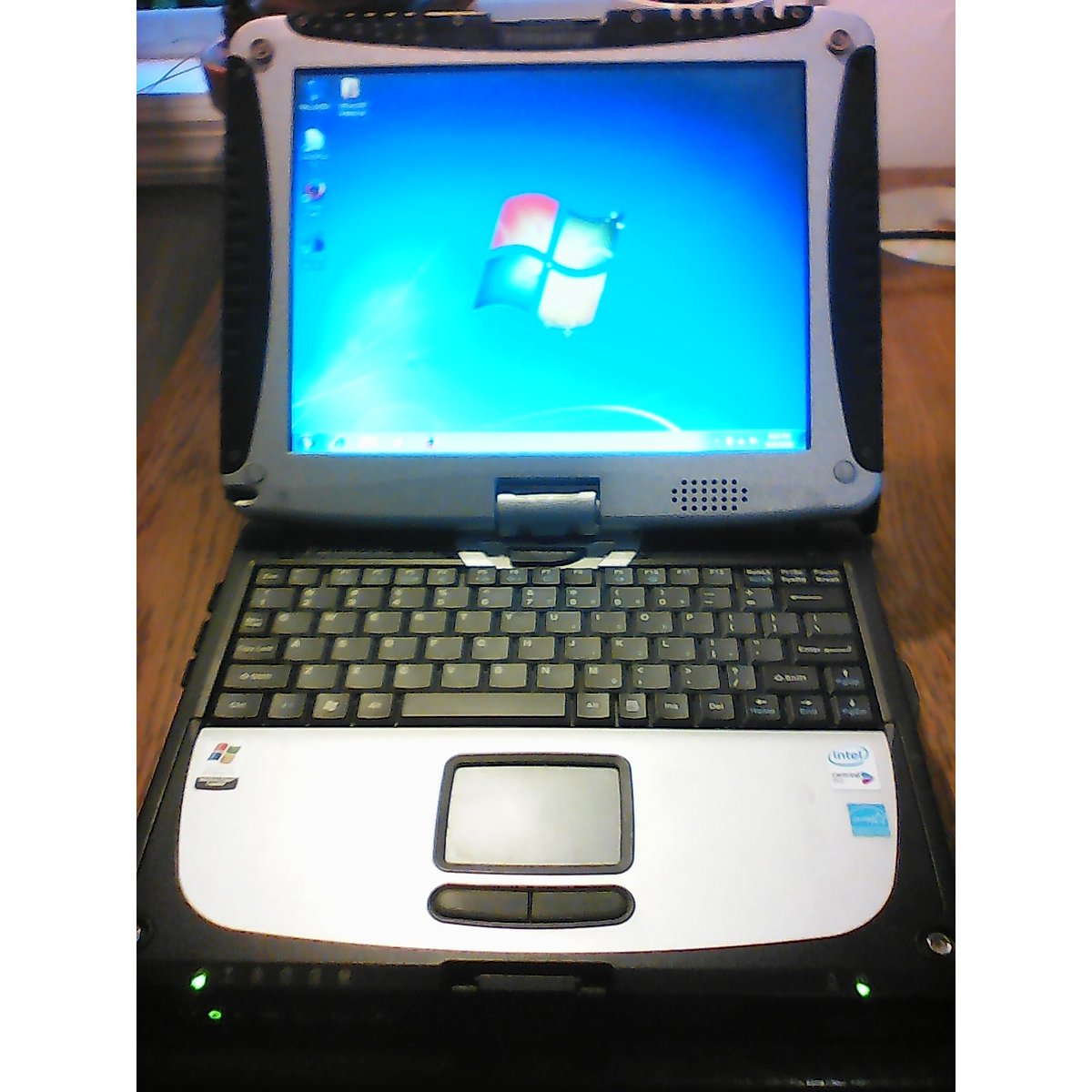 Panasonic ToughBook CF-19 INTEL Core 2 Duo 1100MHz 80Gig Serial ATA HDD 1024mb DDR2 NO OPTICAL DRIVE Wireless WI-FI LCD Genuine Windows 7 Professional 32 Bit Laptop Notebook Computer