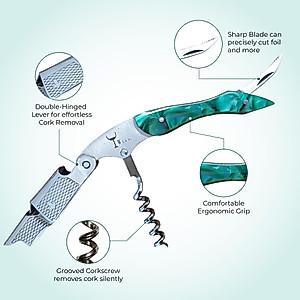 Wino Wine Key! - Professional Sommelier's Corkscrew Wine Opener