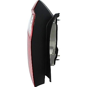 Evan Fischer Driver Side Tail Light Assembly Compatible with 2010-2012 Ford Fusion Lens and Housing