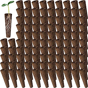 Irenare 800 Pieces Hydroponic Sponges Bulk Garden Seed Starter Pods Replacement Root Growth Sponges Plant Seed Starter Pods Seedling Grow Sponges for Indoor Garden Lawn System Hydroponic Supplies