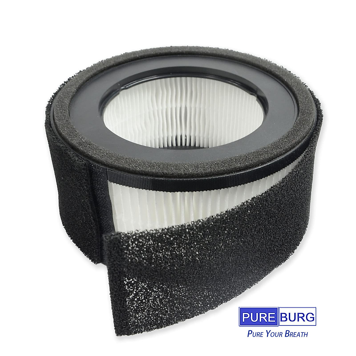 PUREBURG AFH-Z1000-01 Replacement Filter Compatible with TruSens Z-1000 Air Purifier (Small Room),2-Pack H13 HEPA Activated carbon Air Clean VOCs Dust