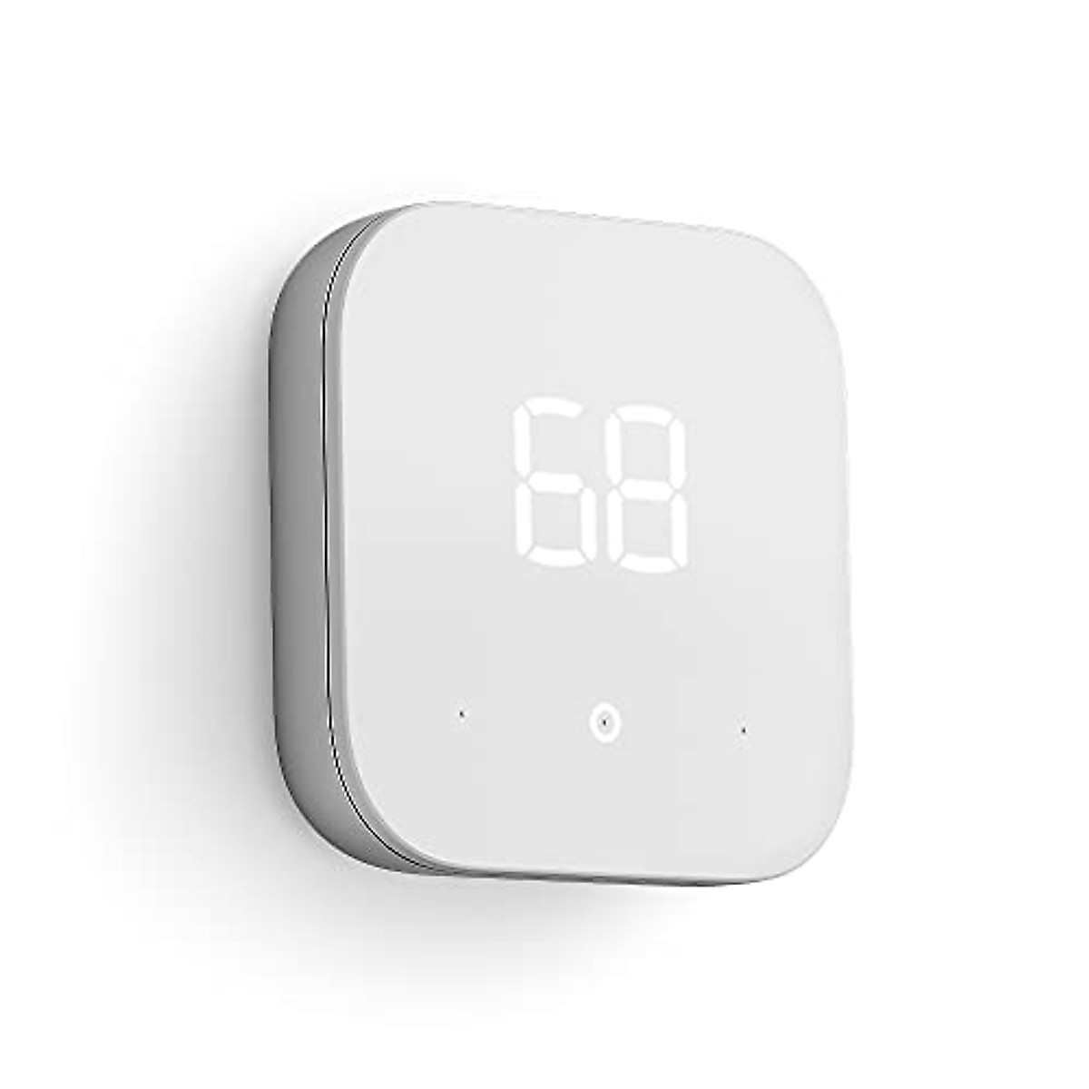Certified Refurbished Amazon Smart Thermostat – ENERGY STAR certified, DIY install, Works with Alexa – C-wire required
